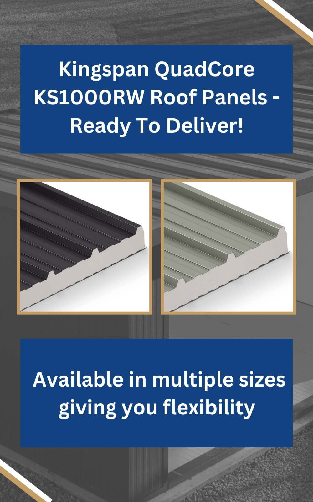 Buy Kingspan Insulated Panels — The Insulated Panel Store