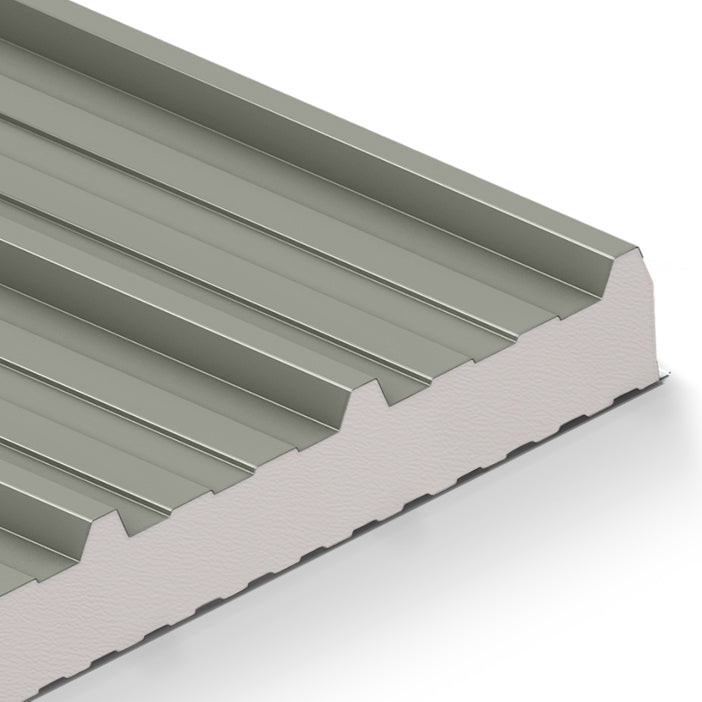 QuadCore KS1000RW Roof Panel - Goosewing Grey — The Insulated Panel Store